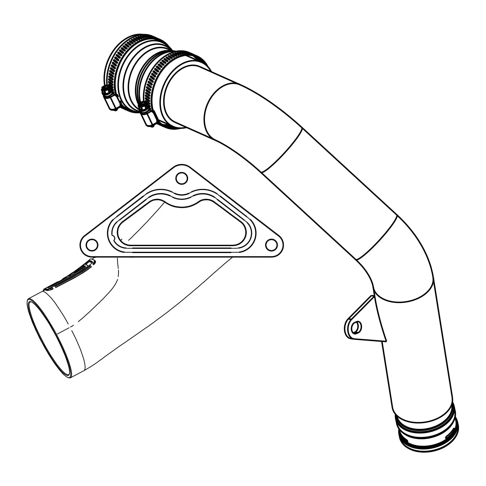 GrimmSpeed Charge Pipe Kit - 2022+ Subaru WRX, 2019+ Subaru Ascent