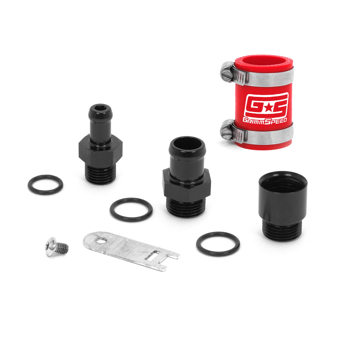 GrimmSpeed Version 2 Cast Aluminum Turbo Inlet - 2015-21 Subaru WRX/FA